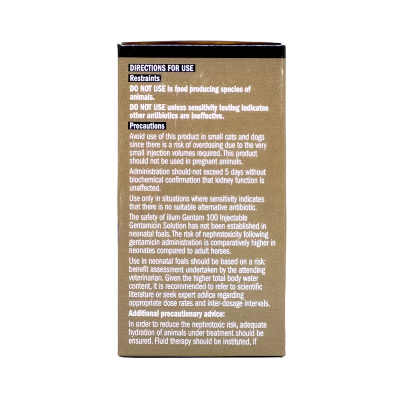 Gentam 100 Injection 100 ml - Lee Guan Chuan Pte Ltd