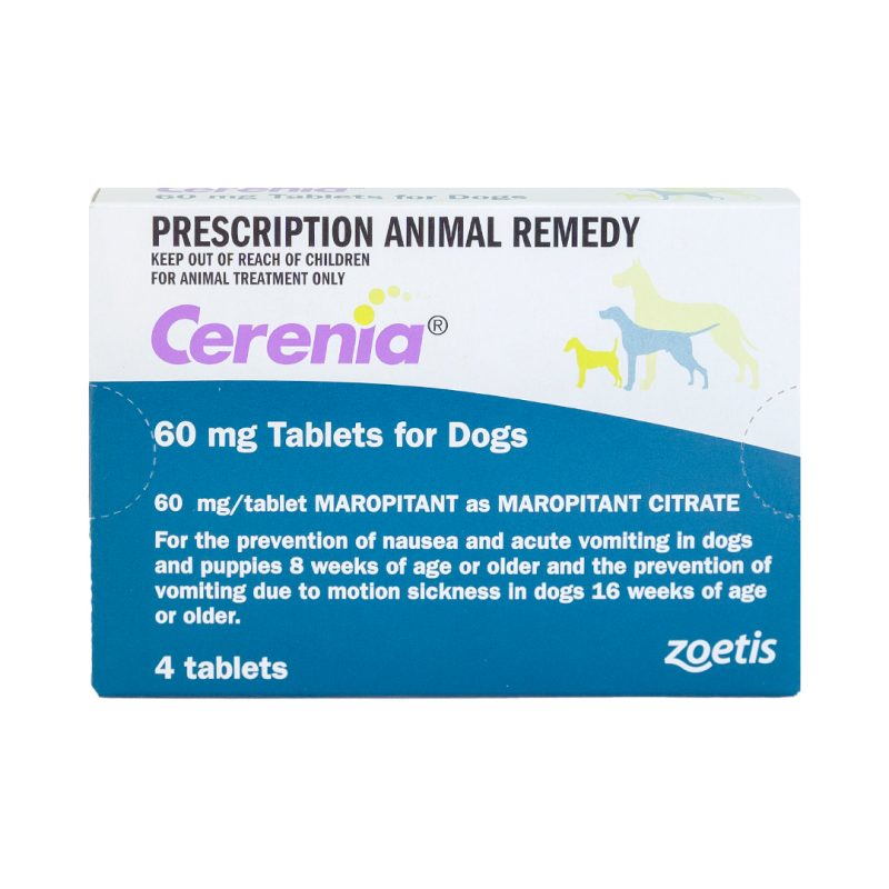 Cerenia Tablets 60 mg 4’ - Lee Guan Chuan Pte Ltd