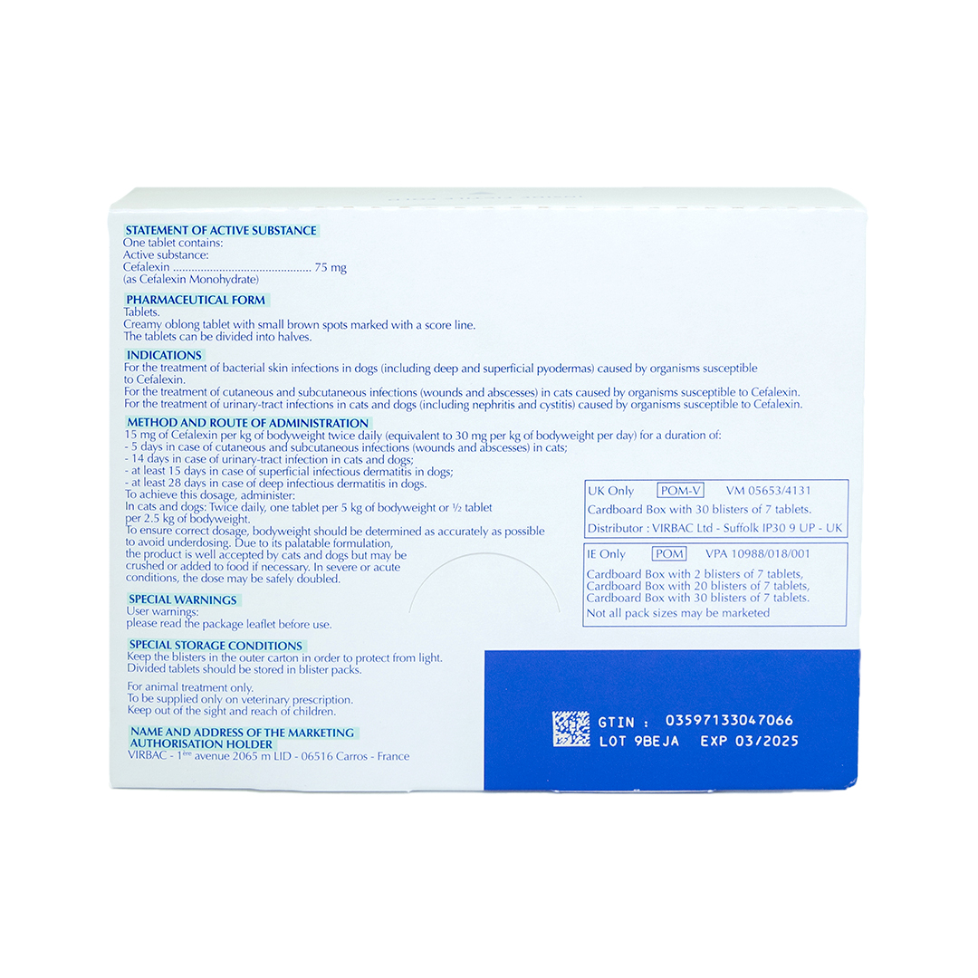 Rilexine 300mg Tablets 210’s - Lee Guan Chuan Pte Ltd